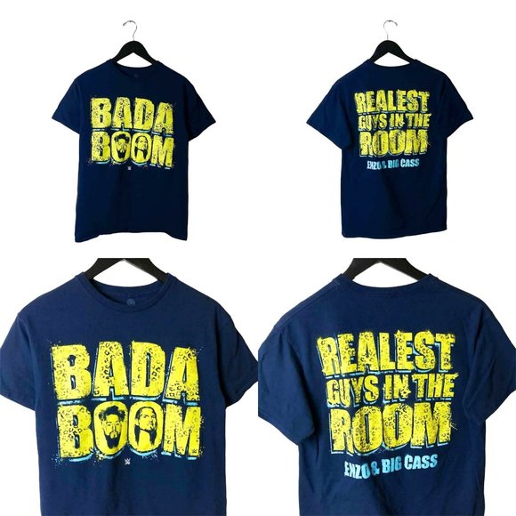 WWE | Shirts | 26 Wwe Bada Boom Realest Guys In The Room T Shirt Adult ...